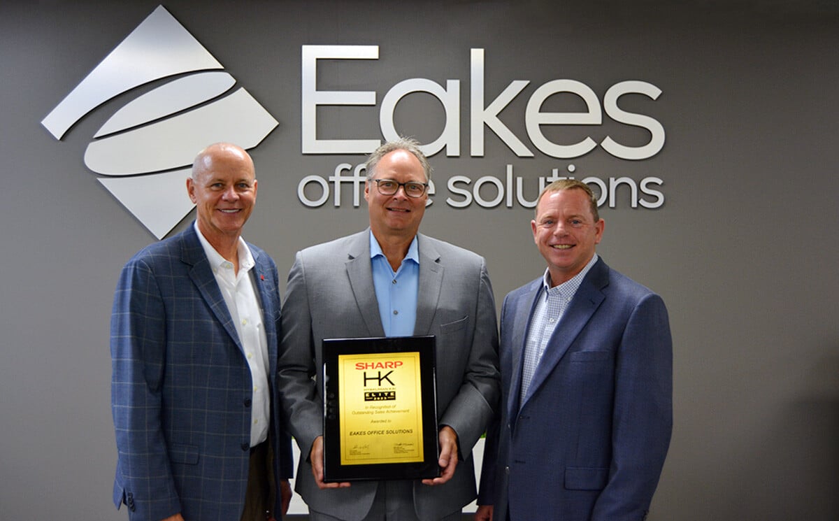 Eakes Office Solutions Recognized as Hyakuman Kai Elite Dealer